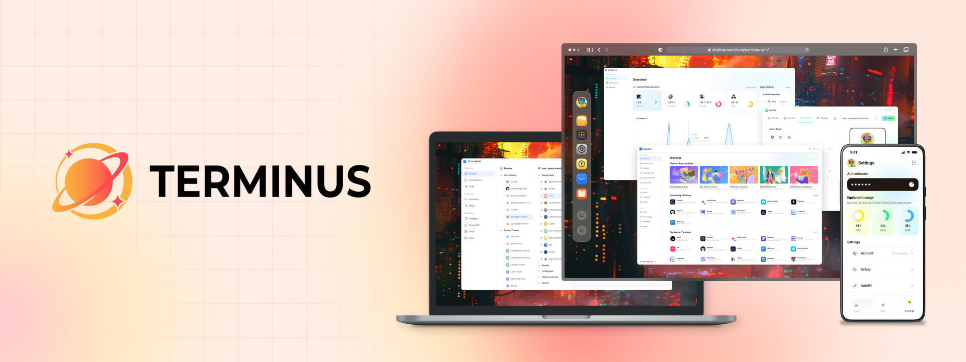 GitHub - zx-hub/terminus: Terminus OS is a free, source-available cloud-native operating system ...